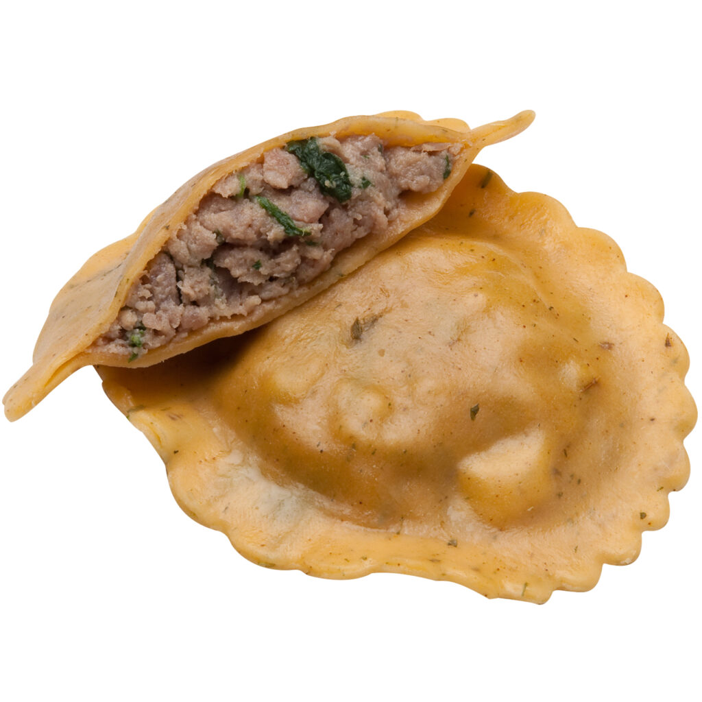 Cucina Della Cucina | Ravioli - (Raw) Beef with Baby Spinach & Fine ...